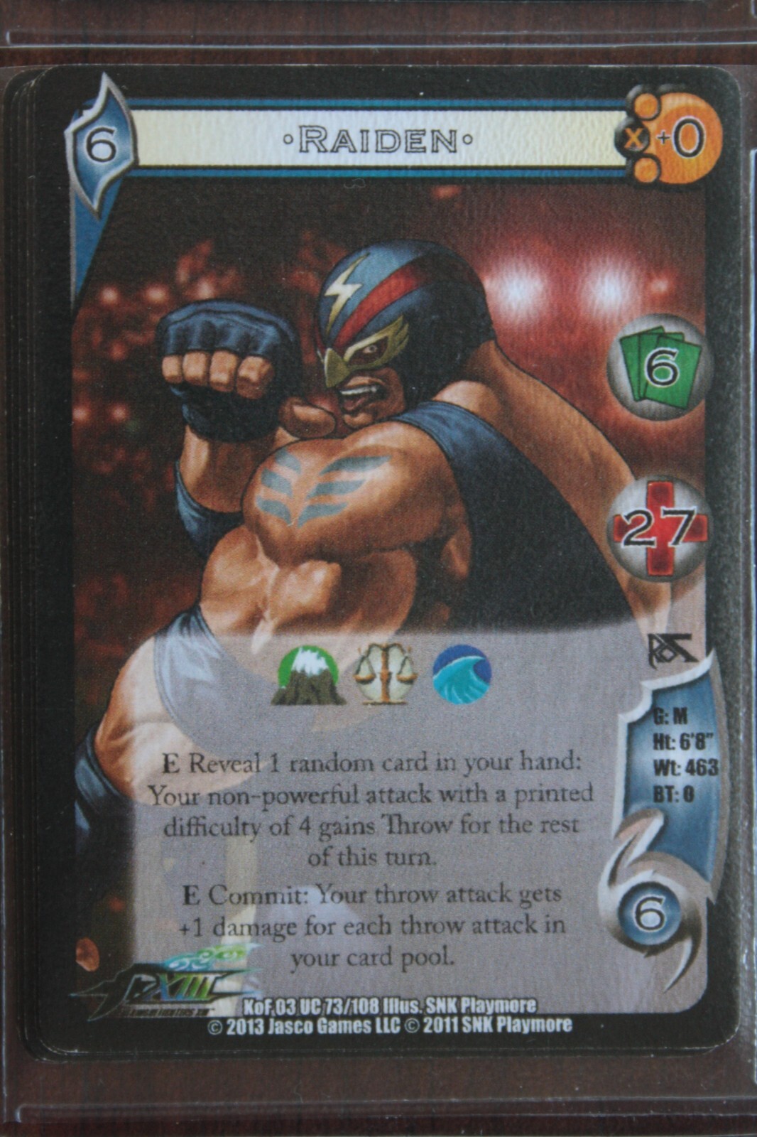 Universal Fighting System King of Fighters XIII *Raiden* Set KOF03 | eBay