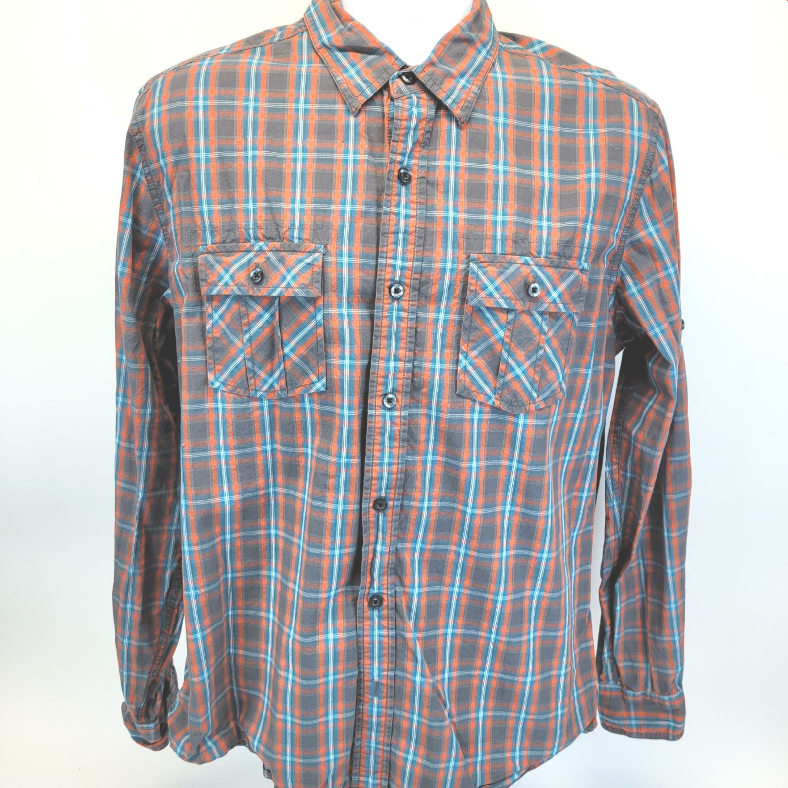 Red Camel Handcrafted Plaid Flannel Shirt Long Sleeve… - Gem