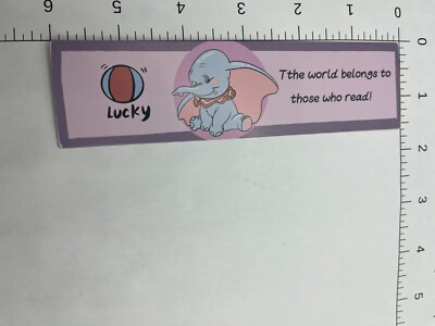 DISNEY bookmark: Dumbo | eBay