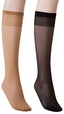 Damen Feinkniestrümpfe 20 DEN / 40 DEN Damenstrümpfe Kniestrümpfe ...