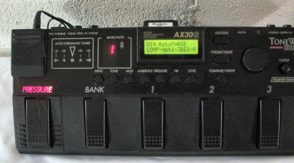 1990's Korg Toneworks AX30G Electric Guitar Multi Effects Pedal w ...