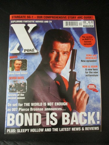 Xpose Magazine Nov 1999 Issue #40 James Bond The World is Not Enough | eBay