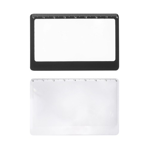 Fresnel Lens Magnifier, Magnifying Credit Card Wallet Size Enlarge Text ...