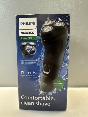 Philips Norelco Shaver 2400 Rechargeable Wet & Dry Shaver Popup Trimmer ...