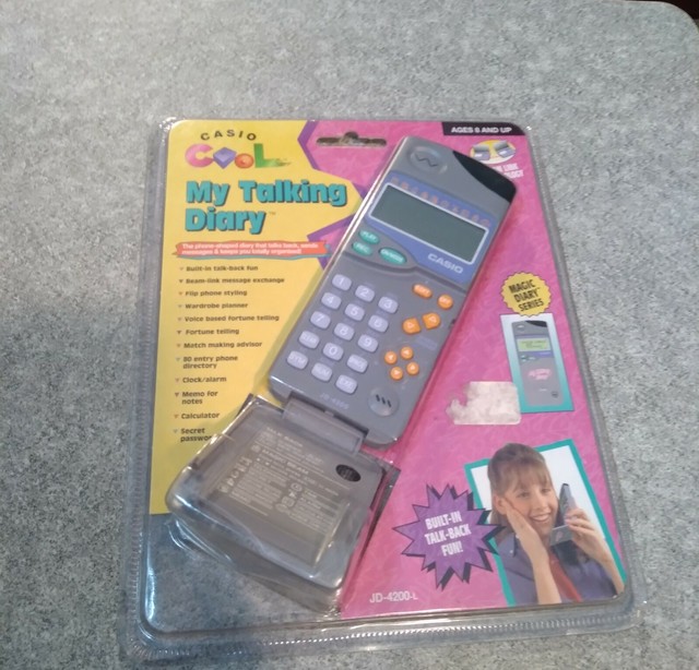 Casio JD4200 My Talking Diary Electronic Organizer Phone Book for sale ...