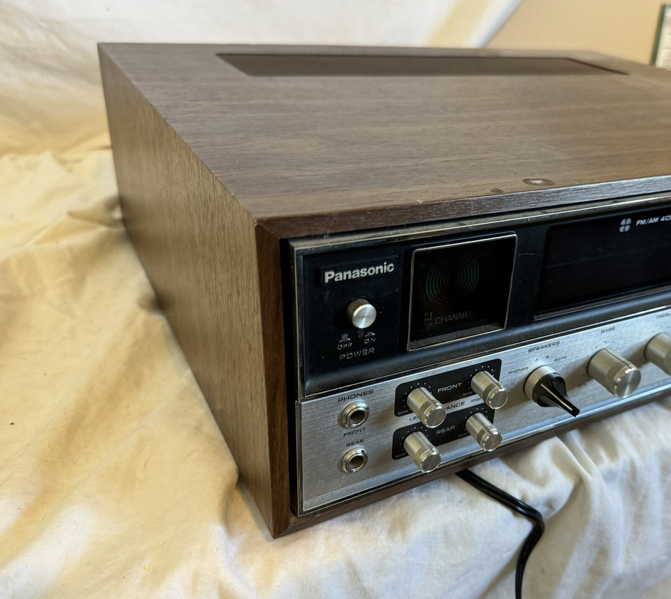 Vintage National Panasonic SA 710 4 Channel Quad Stereo Receiver Needs ...