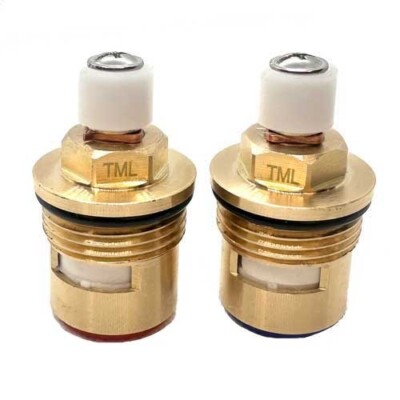 Tap Cartridge Valve pair Handle Adapters Bath BSP 3/4" Bristan 13mm ...