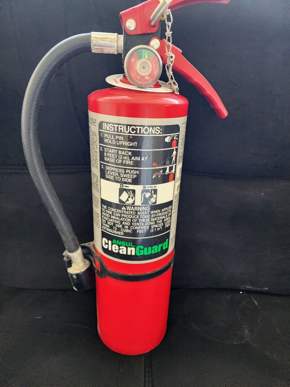 5 Pound Ansul Cleanguard (Clean Agent Fire Extinguisher) | eBay