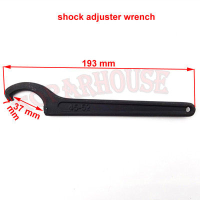 Shock Wrench Preload Spring Adjuster C Spanner Tool Fit Quad ATV Pit ...