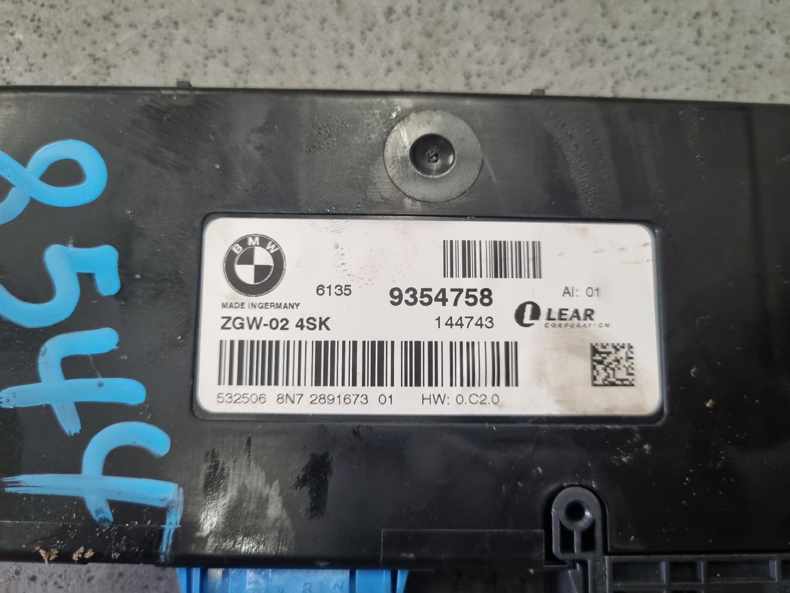 BMW X3 ECU GATEWAY CONTROL MODULE, F25, 12/10-07/17 61359354758 | eBay ...