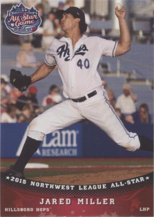 2015 Grandstand Northwest-Pioneer League All-Stars - Jared Miller (RC ...