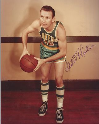 slater martin signed 8x10 autographed photo hall of fame hof auto ...