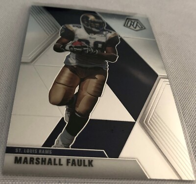 2020 Panini Mosaic Football Marshall Faulk St. Louis Rams base card ...
