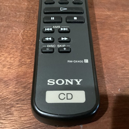 Sony RM-DX400 Remote Control only (Original OEM) for Sony CDP-CX400 CD ...
