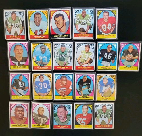1967 Topps Football Lot - 21 Vintage FB Cards - Jerry Mays | Jimm Otto ...