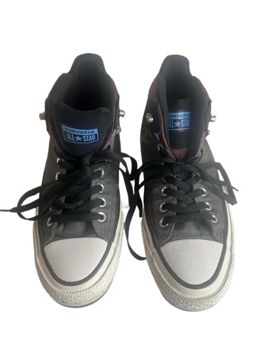 Converse All Star Black & White High Top Sneakers – Size 9 – Used | eBay