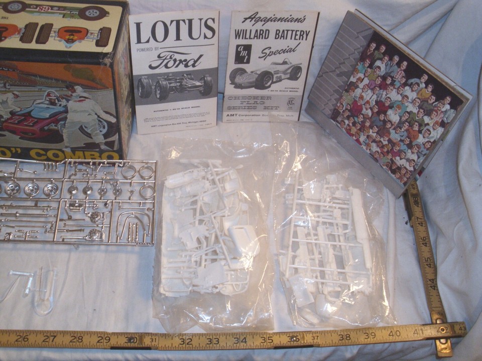 AMT "INDY 500" COMBO KIT LOTUS & WILLARD MODELS BOXED 1:25 T362 | eBay