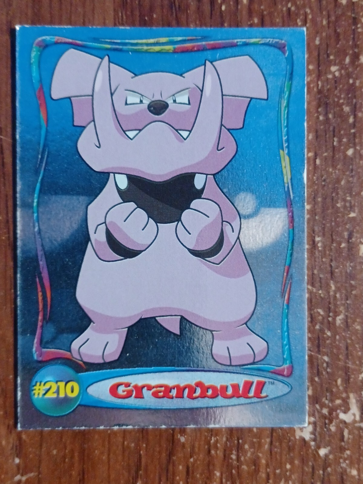 Granbull Pokemon Topps 2001 Johto Series Hologram Card 7 Of 9 MP See granbull-pokemon-topps-2001-johto-series-hologram-card-7-of-9-mp-see