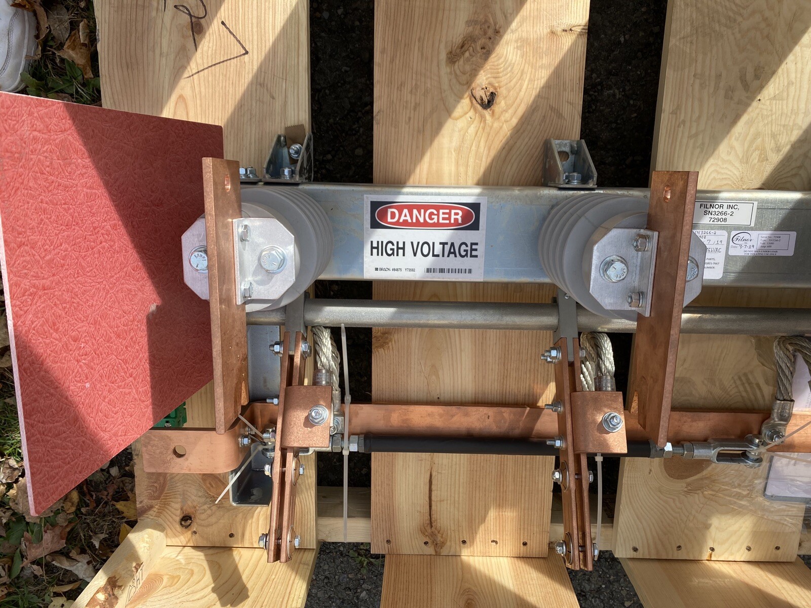 Filnor Knife Grounding Switch 600A 15KV 110KVB 4 Pole SN3266-2 | eBay