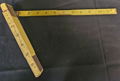 Vintage STANLEY Wooden Folding Ruler Zig Zag Ruler Wood Tool | eBay