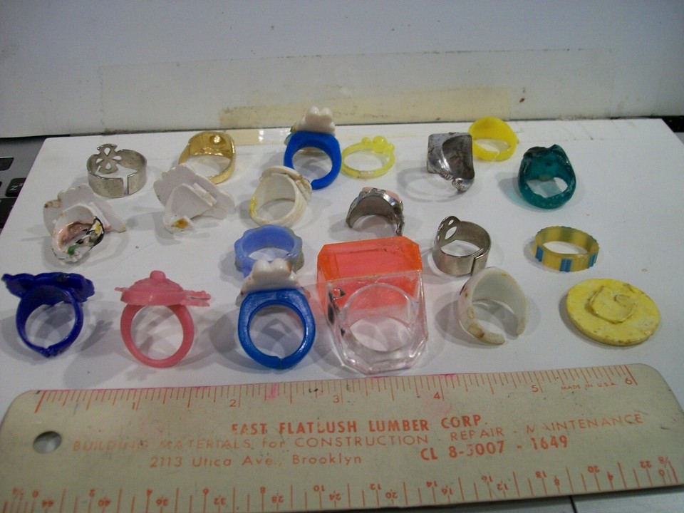 Vintage Cracker Jack and Gumball Rings (20+) | eBay