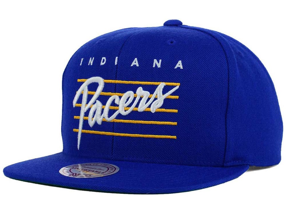 New NBA Mens Mitchell and Ness Cursive Retro Classic Vintage Snapback ...