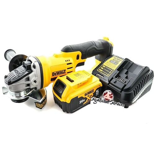 DeWALT DCG412B 20V MAX Li-Ion Cordless Angle Grinder 4 1/2" Cut-Off 5.0 ...