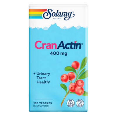 Cranactin 400 MG 180 Comprimé Veg Par Solaray | eBay