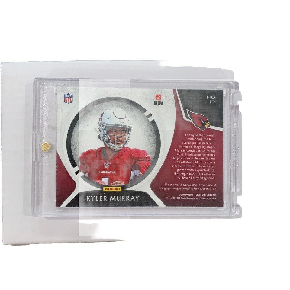 2019 Panini Limited Football Kyler Murray RPA /49 Patch, Rookie Auto | eBay