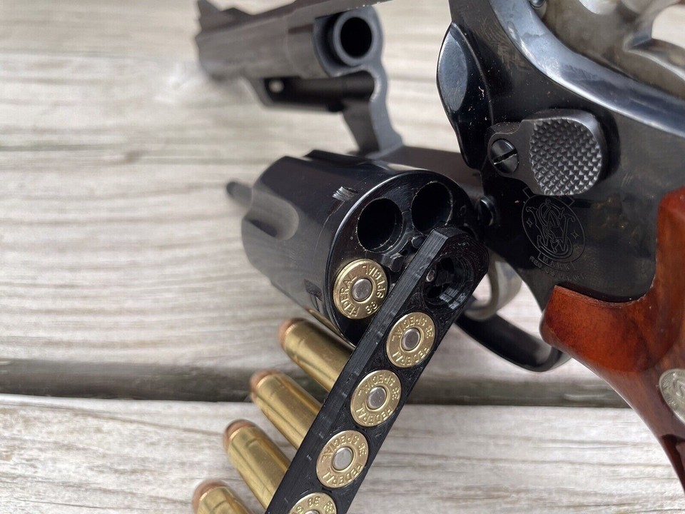 Revolver Speed Quick Strip Loader 357 38 Special ORANGE 6 Round Made in ...