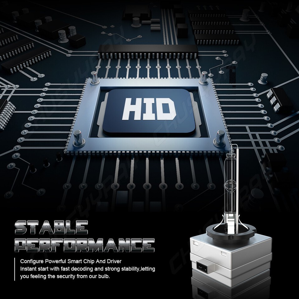 2 6000K D3S D3R DS3 HID Xenon Headlight Replacement Bulbs Super Bright ...