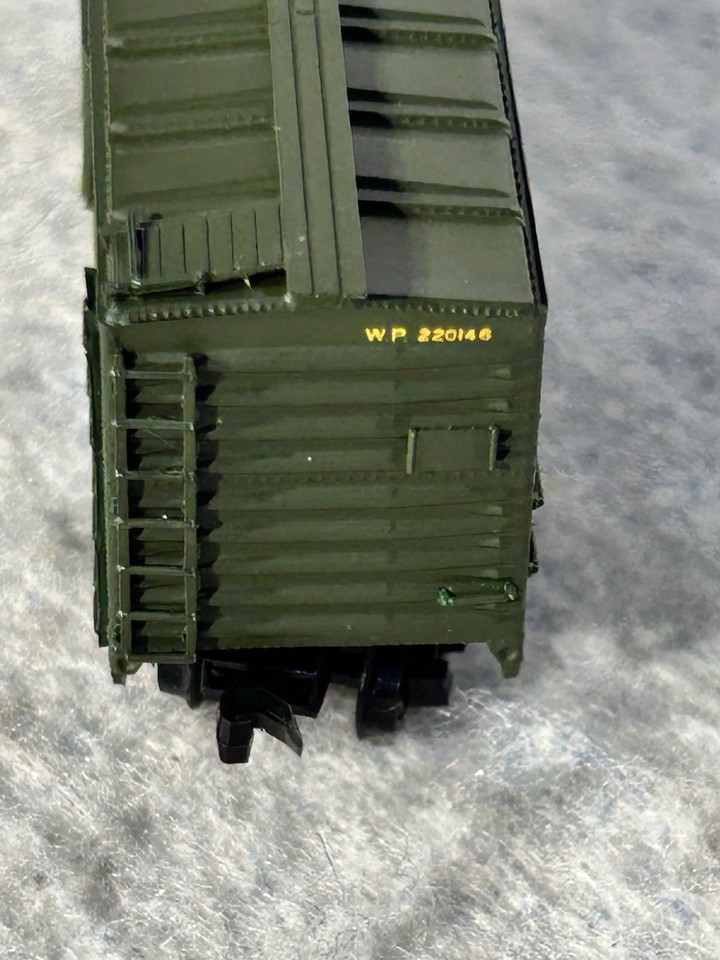 Nice Intermountain Western Pacific RR 40’ Box Car N Gauge | eBay