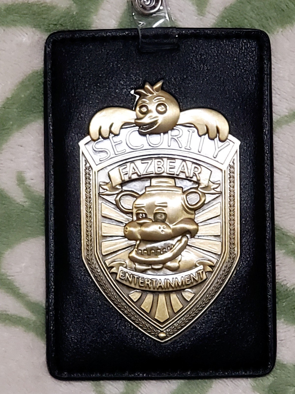 HHN34 Five Nights at Freddy's Badge ID Holder | FNAF Collectible