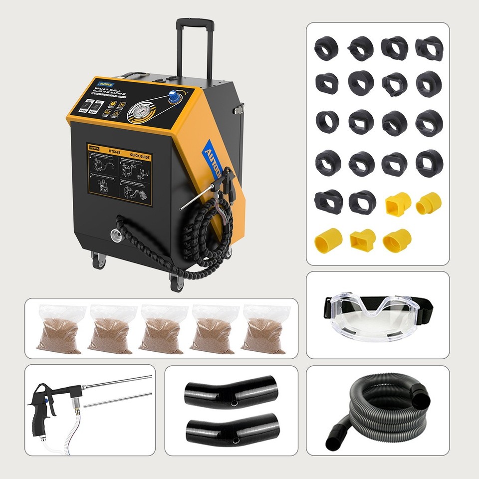 Auto Walnut Sand Blaster Car Engine Intake Exhuast Valve Carbon ...