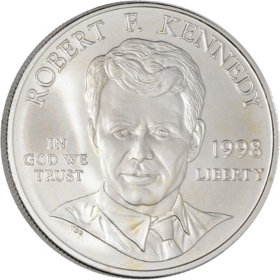 1998 S Robert F. Kennedy Commemorative Proof Silver Dollar | eBay