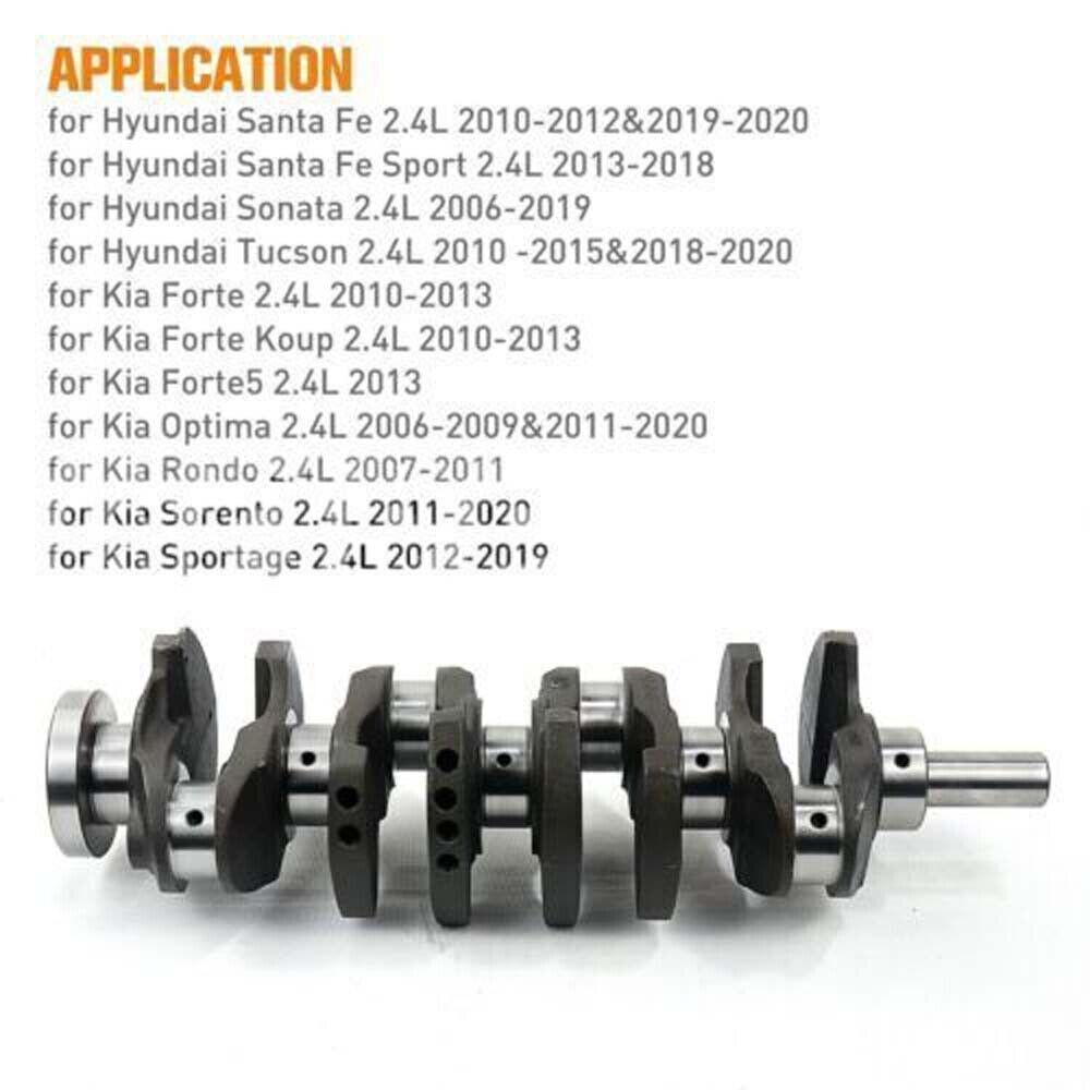 Engine Crankshaft Rods Bearing Kit For Hyundai Sonata Kia Forte 2.4L ...