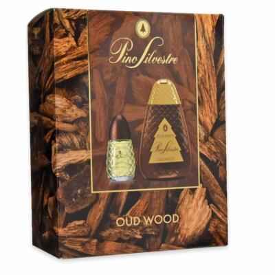 Pino Silvestre Set Uomo Oud Wood Profumo 75ml + Doccia Gel e Shampoo ...