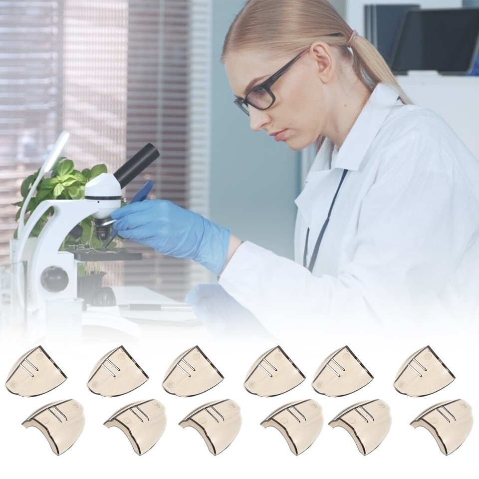 6 Pairs Glasses Side Shield Safety Glasses Side Clear Eye Protective ...