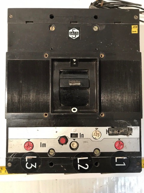 ABB SACE Bergamot SH630 LLO85294 Circuit Breaker 630A 660V 3-Pole for ...