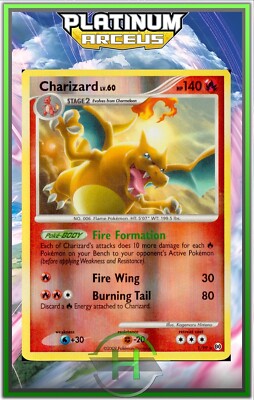 Charizard Reverse - Platinum Arceus - 1/99 - Carte Pokémon Anglaise | eBay
