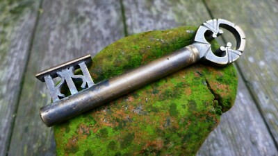 Vintage Decorative Brass Key Collector Home Decorations Art Patina | eBay