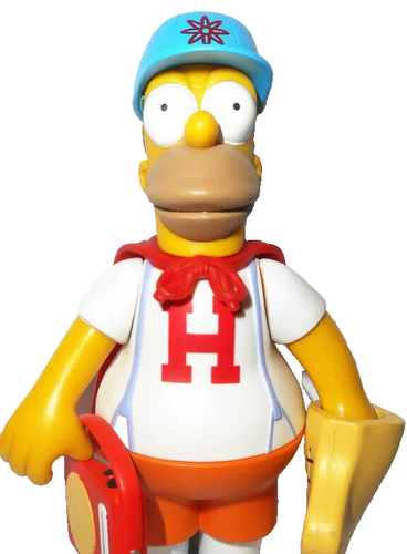 The SIMPSONS world of springfield MASCOT HOMER SIMPSON Complete ...