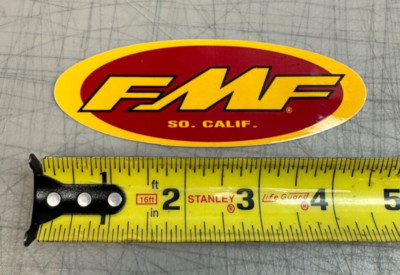 FMF Racing Oval Window Decal/Sticker | Vinyl | Glossy | Self-Adhesive ...