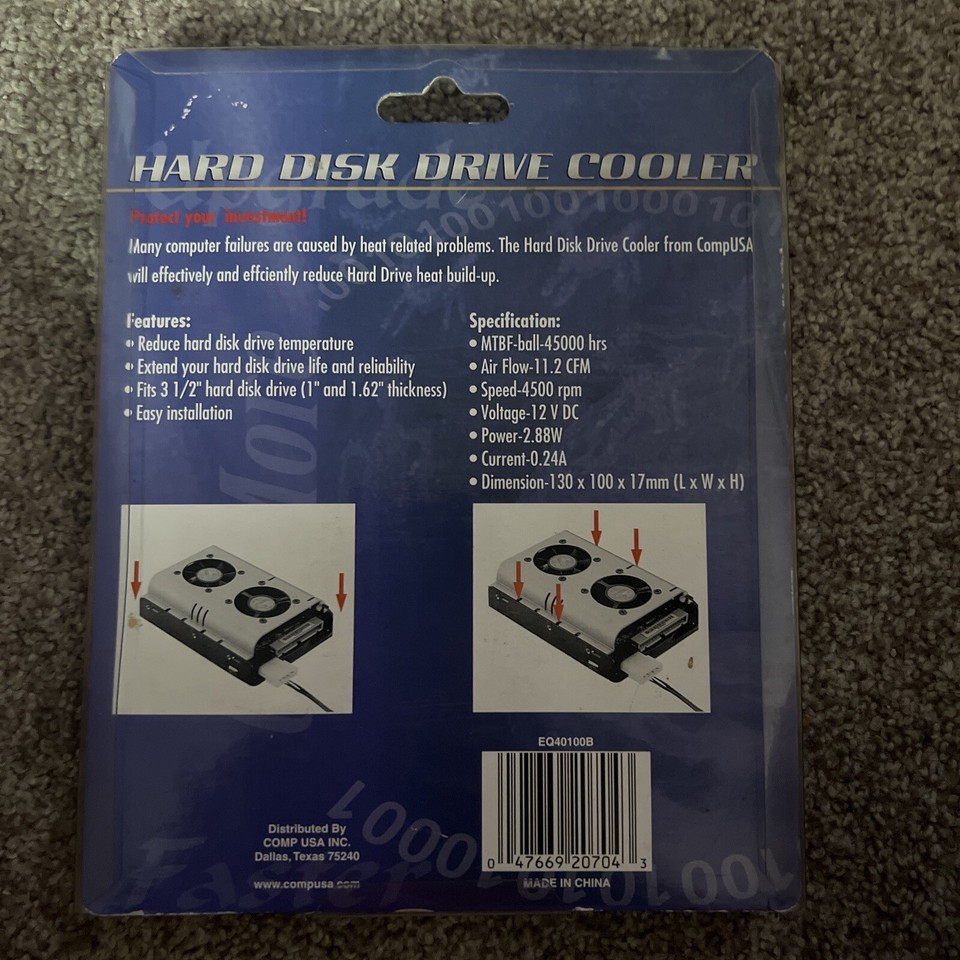 Evercool Computer 3.5 inch HARD DISK DRIVE Cooler HDD Disk Cooler | eBay