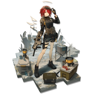 Exusiai KFC Arknights Sticker 6" Anime Car Decal | eBay