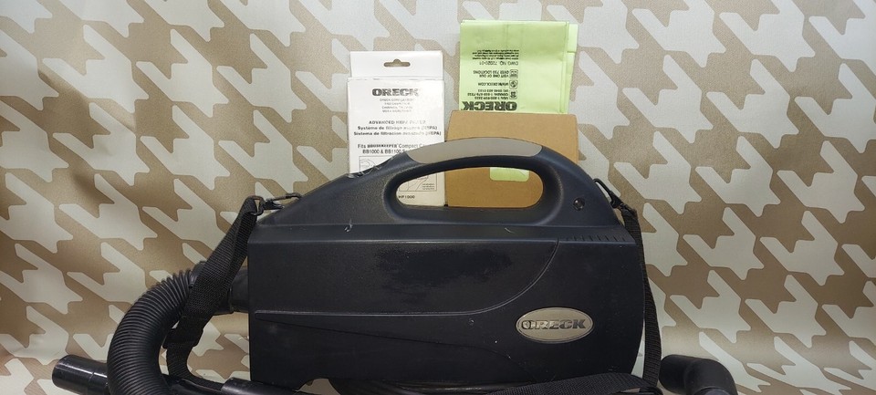 Oreck XL Handheld Portable Vacuum Type 3 BB1200- w/ Attachments ...