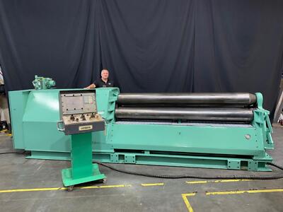 Roundo Hydraulic 4-Roll NC Plate Roll - 8' x 1/2" Capacity, Brand New ...