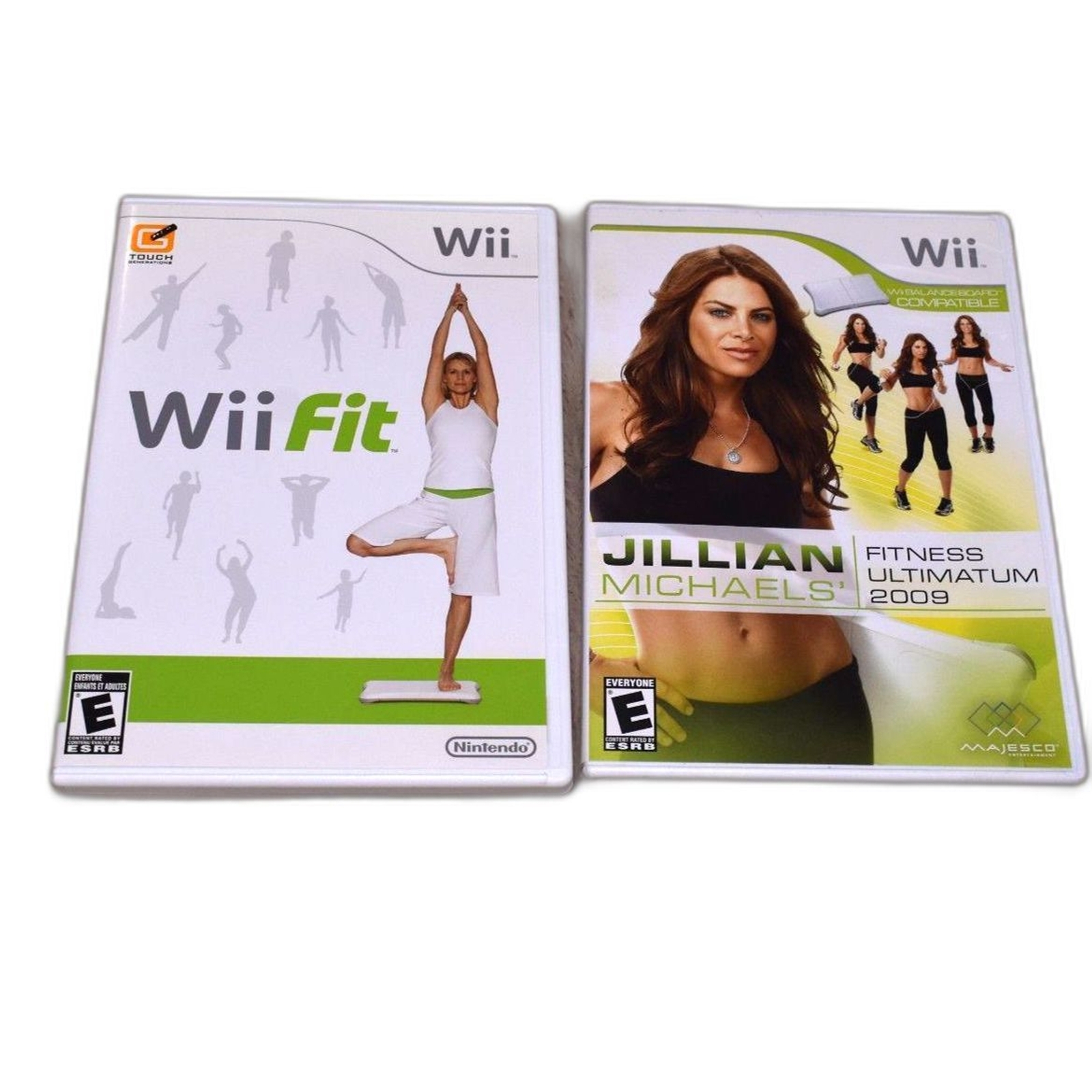 Wii Fit & Jillian Michaels Fitness games Set of 2 For Nintendo Wii | eBay