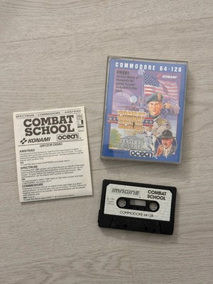 Commodore 64 / 128 C64 Game - Combat School By Ocean 1987 - Untested ...