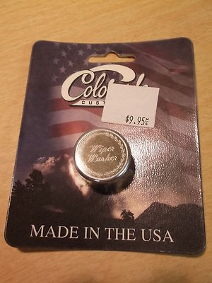 NEW Colorado Custom Gold Washer Wiper Knob 470GLDWAWI *FREE SHIPPING ...
